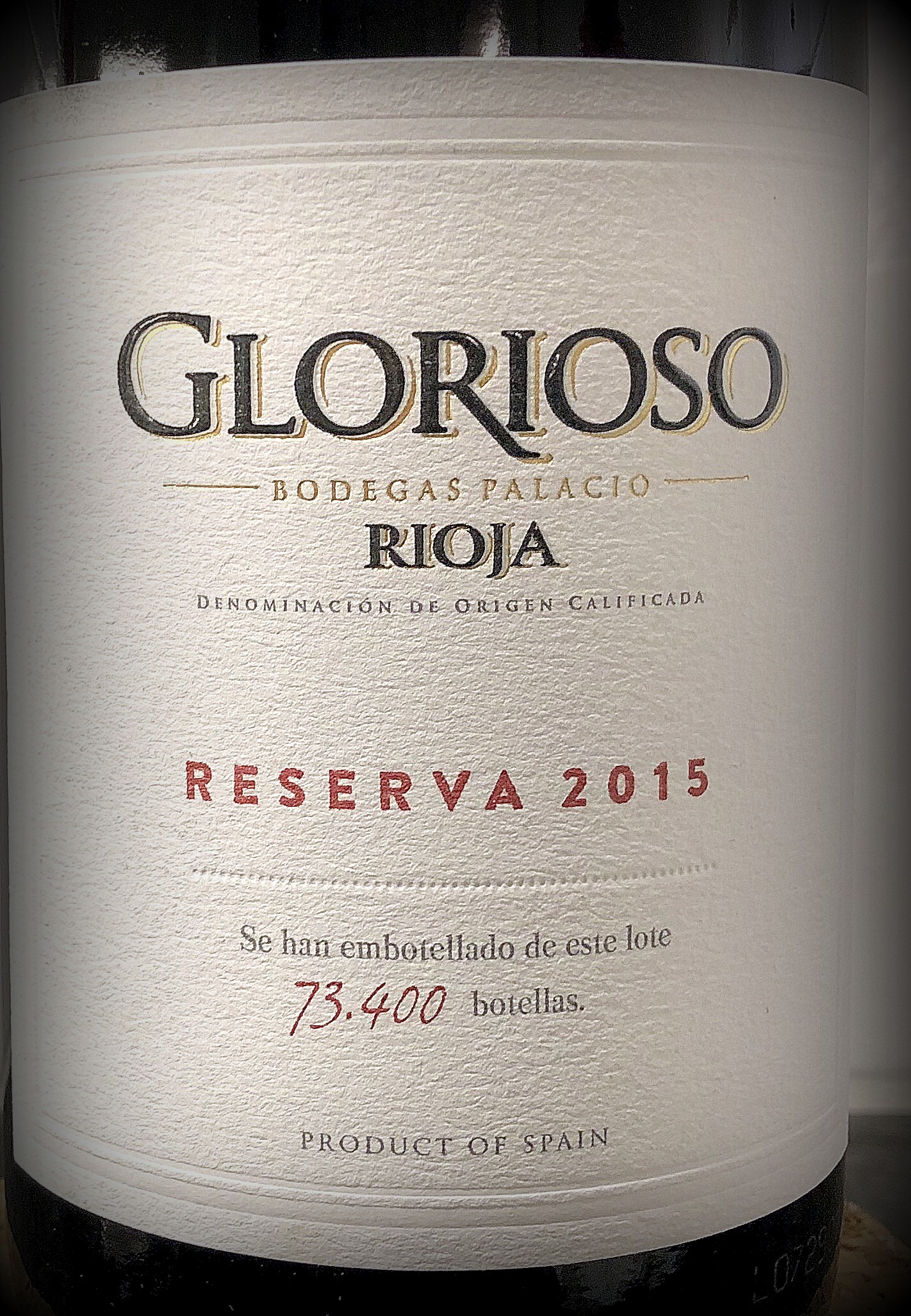 Glorioso Reserva - 10 Jahre - tapas.ch